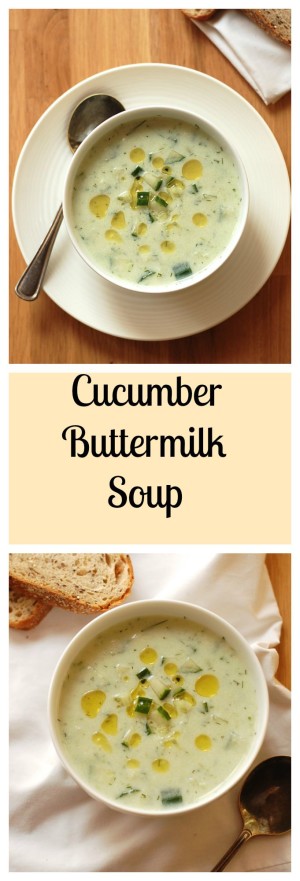 Cucumber Buttermilk Soup