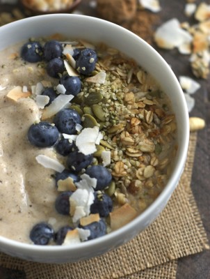 Maple Chai Smoothie Bowl (Vegan & Gluten-Free)