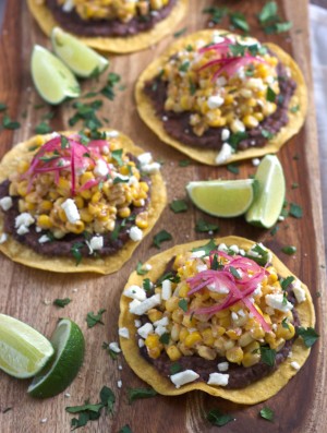 Mexican Street Corn Tostadas