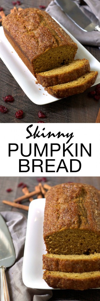 One-Bowl Skinny Pumpkin Bread